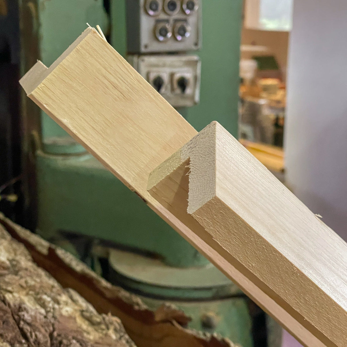 Wooden cover strip / end strip stone pine — Trumer Holz GmbH